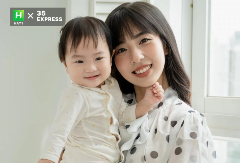 Bùi Khánh Hà là ai? Hotmom trải lòng lần đầu làm mẹ
