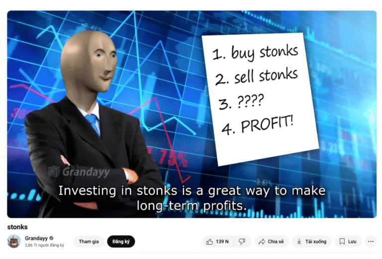 Stonk meme là gì? Tổng hợp các stonk meme thú vị hài hước nhất